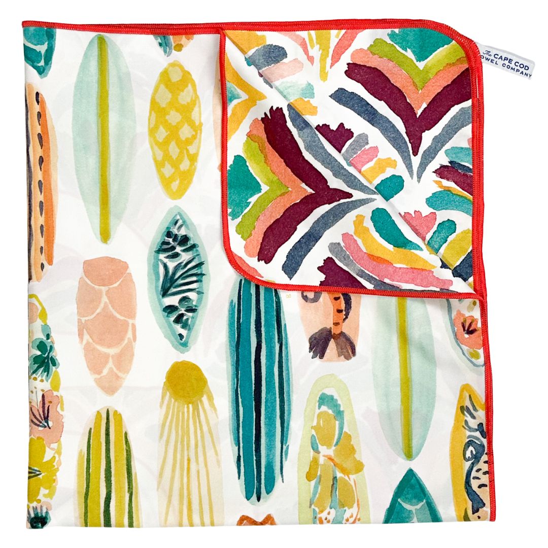 Surfs Up! - Cape Cod Beach Towel - The Cape Cod Towel Company
