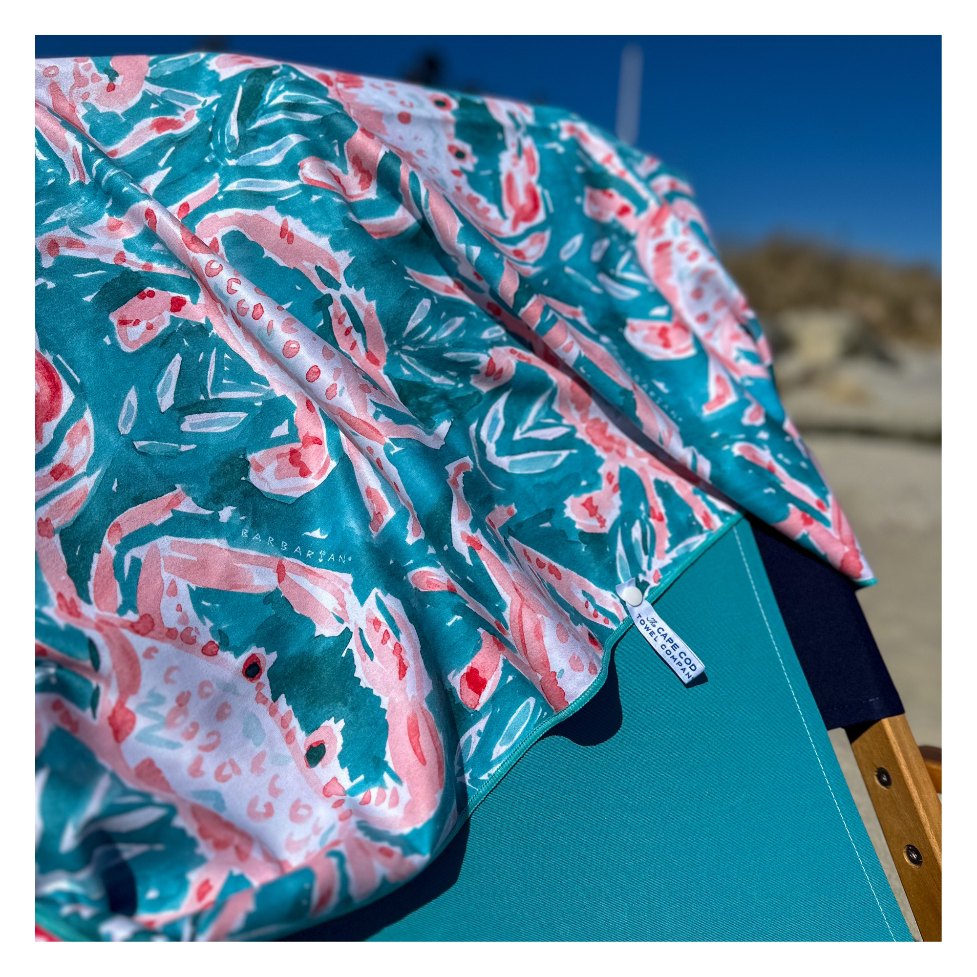 Blush Beachcomber - Cape Cod Beach Towel - The Cape Cod Towel Company