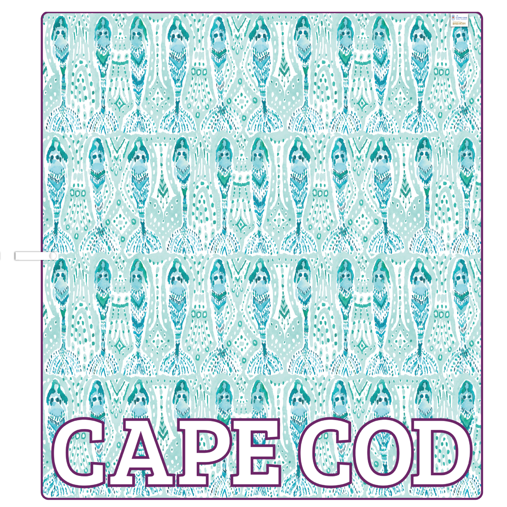 Tides & Tales - Cape Cod Beach Blanket - The Cape Cod Towel Company